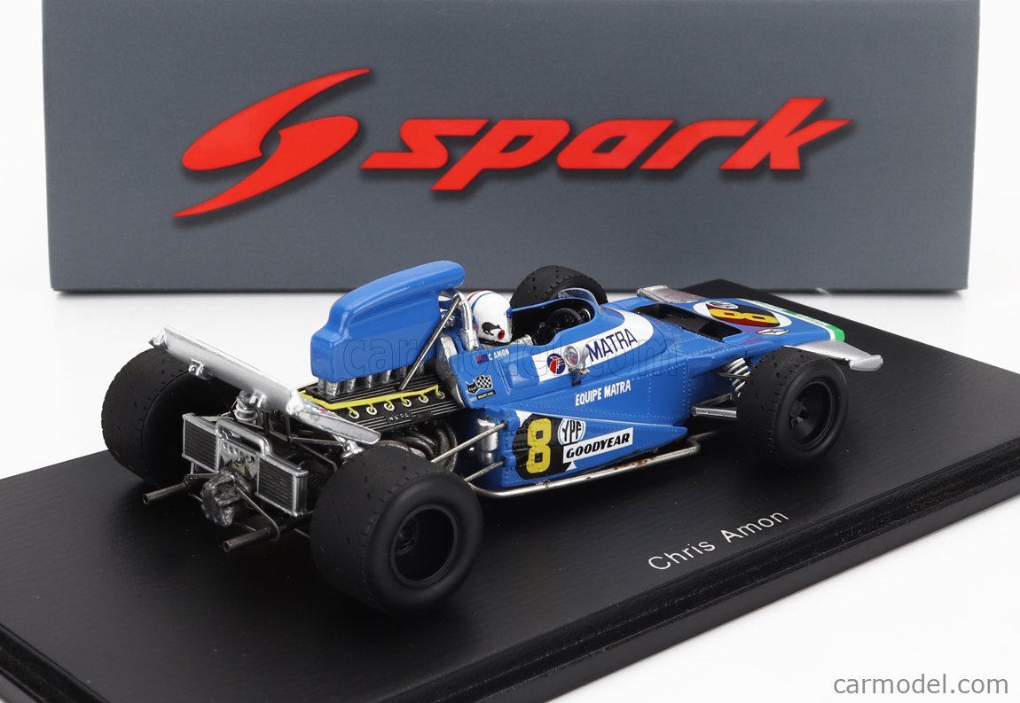 SPARK-MODEL S1592 Scale 1/43 | MATRA SIMCA F1 MS120 N 8 WINNER ...