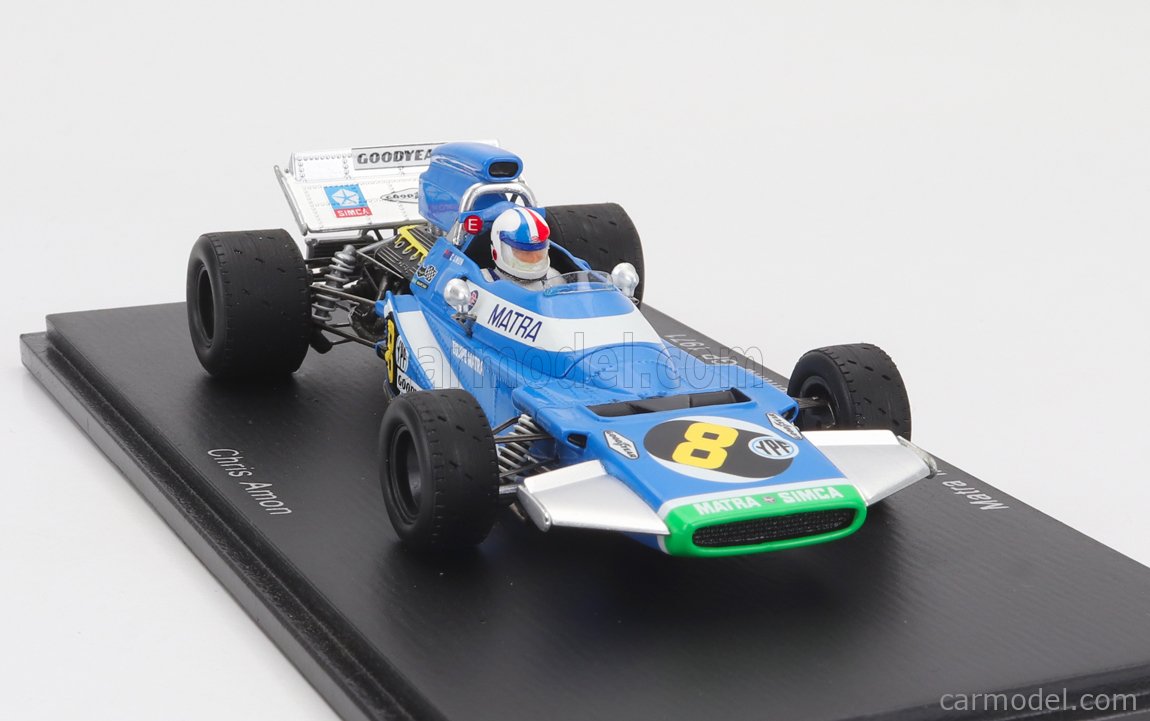 SPARK-MODEL S1592 Scale 1/43 | MATRA SIMCA F1 MS120 N 8 WINNER ...