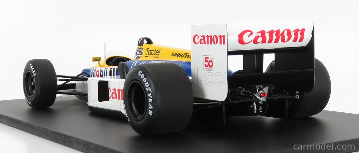 SPARK-MODEL 18S118 Scale 1/18 | WILLIAMS F1 HONDA FW11B N 6 JAPAN GP NELSON PIQUET 1987 WORLD ...