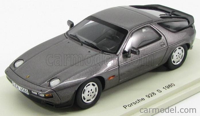 SPARK-MODEL S1374 Scale 1/43 | PORSCHE 928S COUPE 1980 GREY MET