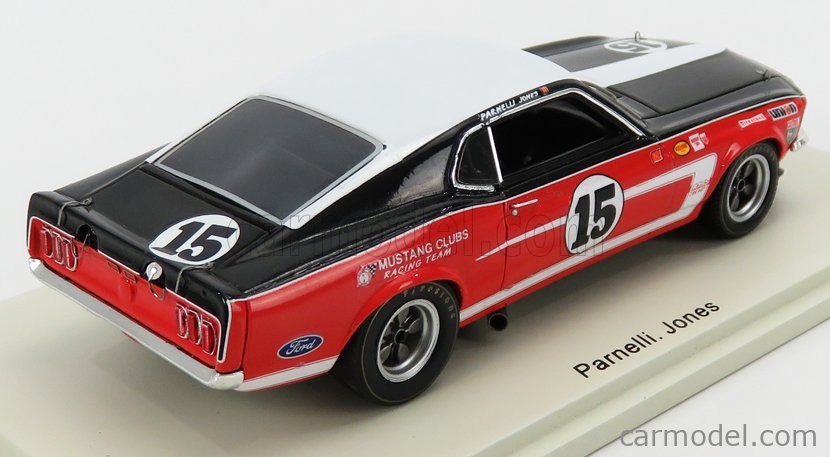 SPARK-MODEL S2642 Scale 1/43 | FORD USA MUSTANG COUPE CLUBS RACING TEAM N 15 TRANS-AM SEASON ...