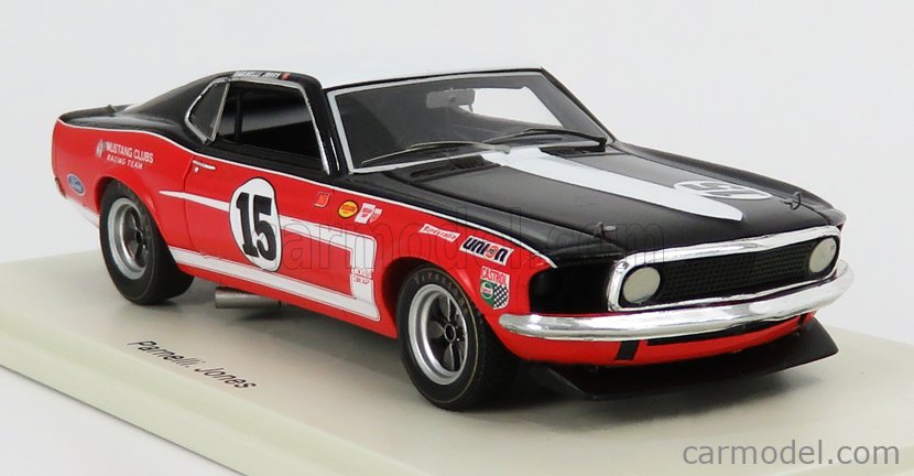 SPARK-MODEL S2642 Scale 1/43 | FORD USA MUSTANG COUPE CLUBS RACING TEAM N 15 TRANS-AM SEASON ...