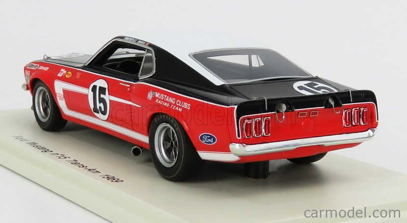 SPARK-MODEL S2642 Scale 1/43 | FORD USA MUSTANG COUPE CLUBS RACING TEAM N 15 TRANS-AM SEASON ...