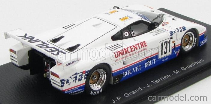 SPARK-MODEL S3587 Scale 1/43 | SPICE SE 87C TEAM GRAFF RACING N 131 24h ...