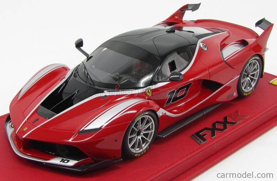 BBR-MODELS P18104V Scale 1/18 | FERRARI FXX-K N 10 ABU DHABI 2014 - CON VETRINA - WITH SHOWCASE ...
