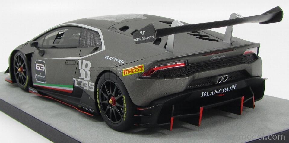 LOOKSMART LS18-02B Scale 1/18 | LAMBORGHINI HURACAN LP620-2 BLANCPAIN N ...