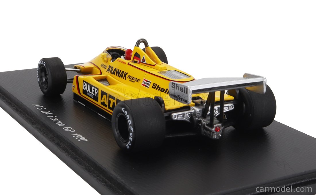 SPARK-MODEL S4365 Scale 1/43 | ATS F1 D4 N 9 FRENCH GP 1980 MARC SURER ...