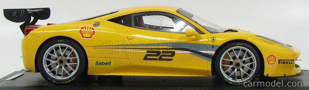 BBR-MODELS P1890 Scale 1/18 | FERRARI 458 ITALIA 8C CHALLENGE ...