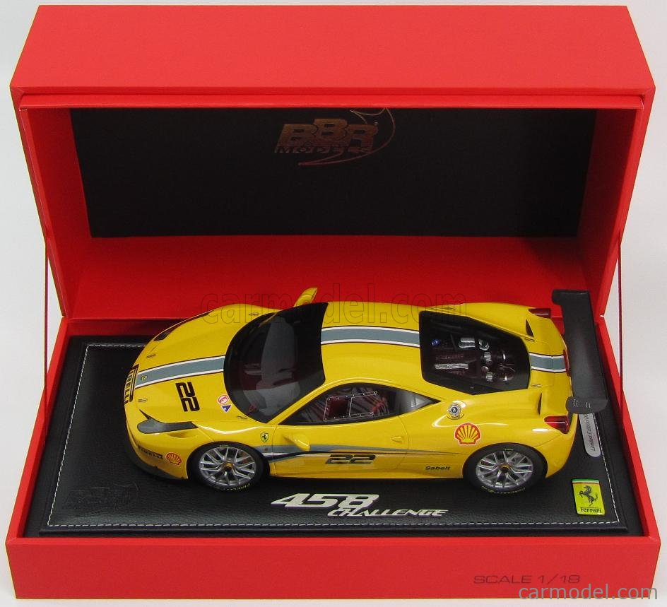 BBR-MODELS P1890 Scale 1/18 | FERRARI 458 ITALIA 8C CHALLENGE ...