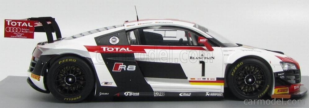 SPARK-MODEL 5021400335 Scale 1/18 | AUDI R8 LMS ULTRA TEAM BELGIAN AUDI CLUB WRT N 1 WINNER 24h ...