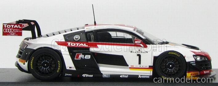 SPARK-MODEL 5021400333 Scale 1/43 | AUDI R8 LMS ULTRA TEAM BELGIAN AUDI CLUB WRT N 1 WINNER 24h ...