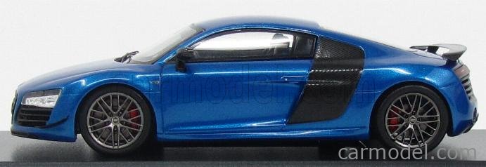 SPARK-MODEL 5011418413 Scale 1/43 | AUDI R8 LMX COUPE 2014 ARA BLUE MET