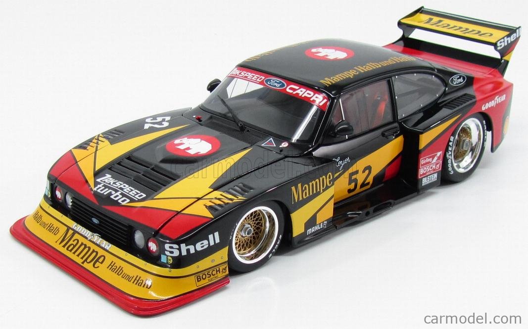 MINICHAMPS 100798652 Scale 1/18 | FORD ENGLAND CAPRI TURBO TEAM MAMPE ...