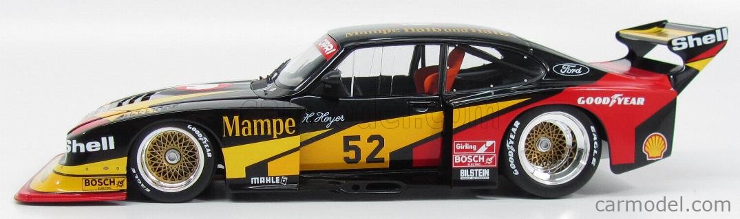 MINICHAMPS 100798652 Scale 1/18 | FORD ENGLAND CAPRI TURBO TEAM MAMPE ...