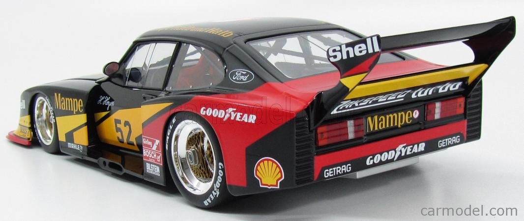 MINICHAMPS 100798652 Scale 1/18 | FORD ENGLAND CAPRI TURBO TEAM MAMPE ...