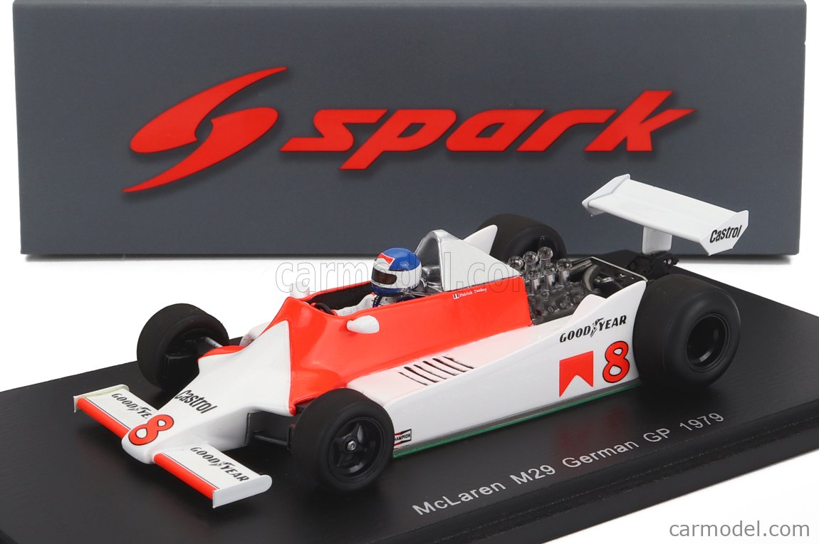 SPARK-MODEL S4296 Echelle 1/43 | McLAREN F1 M29 N 8 GERMAN GP 1979 ...