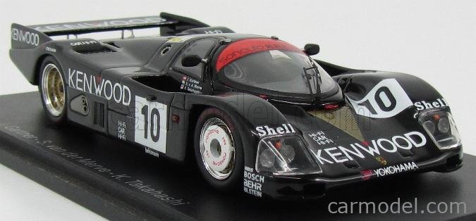 SPARK-MODEL KBS013 Scale 1/43 | PORSCHE 962C TEAM PORSCHE KREMER RACING N 10 24h LE MANS 1986 J ...