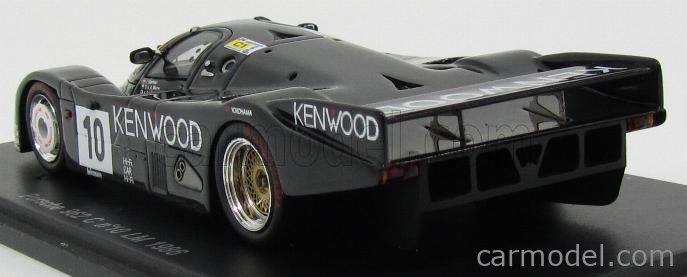 SPARK-MODEL KBS013 Scale 1/43 | PORSCHE 962C TEAM PORSCHE KREMER RACING N 10 24h LE MANS 1986 J ...