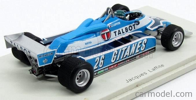 SPARK-MODEL S1638 Scale 1/43 | LIGIER JS17 N 26 WINNER CANADIAN GP 1981 ...