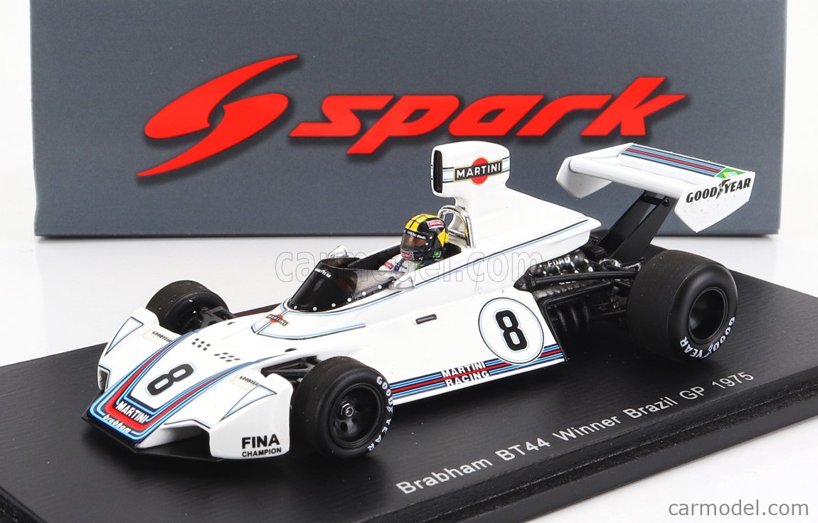 SPARK-MODEL S4345 Scale 1/43 | BRABHAM F1 BT44 TEAM MARTINI RACING N 8 ...