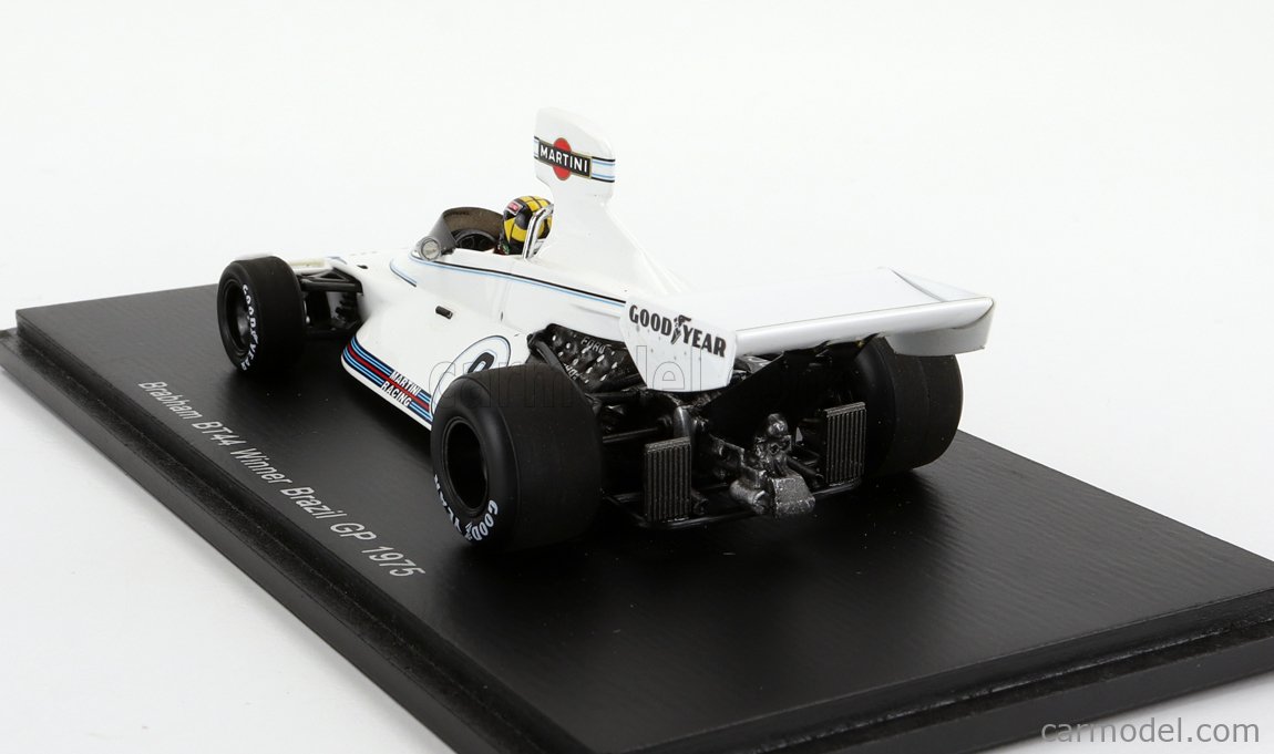 SPARK-MODEL S4345 Scale 1/43 | BRABHAM F1 BT44 TEAM MARTINI RACING N 8 ...