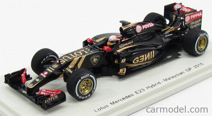SPARK-MODEL S4606 Scale 1/43 | LOTUS F1 E23 HYBRID TEAM LOTUS F1 N 8 ...