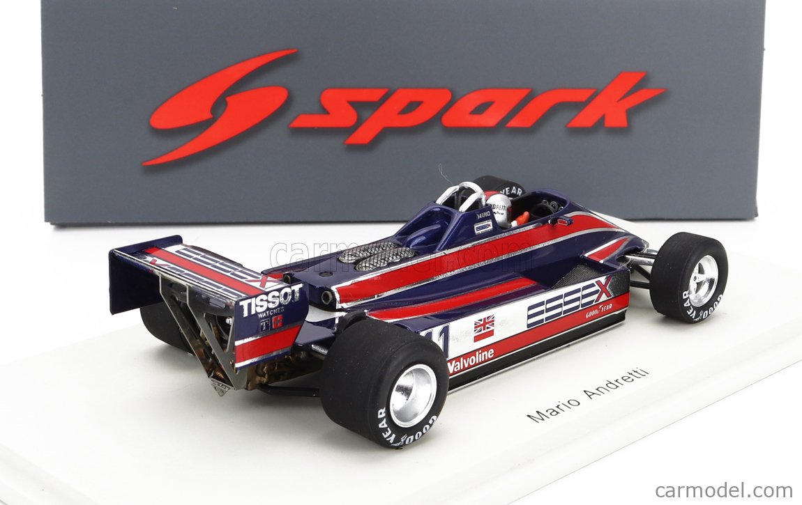 SPARK-MODEL S4285 Scale 1/43 | LOTUS F1 81 N 11 MONACO GP 1980 MARIO ...