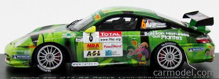 SPARK-MODEL SF049 Scale 1/43 | PORSCHE 911 966 GT3 RS N 6 RALLY LYON ...