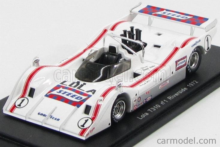 SPARK-MODEL S1148 Scale 1/43 | LOLA T310 N 1 RIVERSIDE 1972 D.HOBBS ...