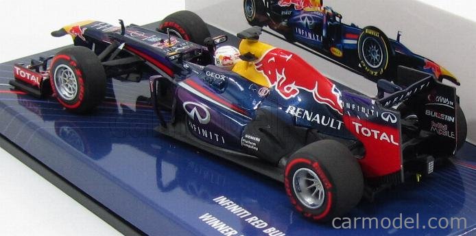 MINICHAMPS 410130201 Scale 1/43 | RED BULL F1 RB9 TEAM INFINITI RED ...