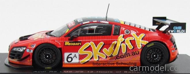 SPARK-MODEL AS005 Scale 1/43 | AUDI R8 LMS TEAM SKWIRK ONEWORLD BAR N ...