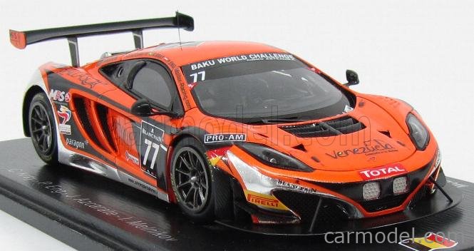 SPARK-MODEL SB057 Scale 1/43 | McLAREN MP4-12C N 77 24h SPA 2013 C.KRAY ...