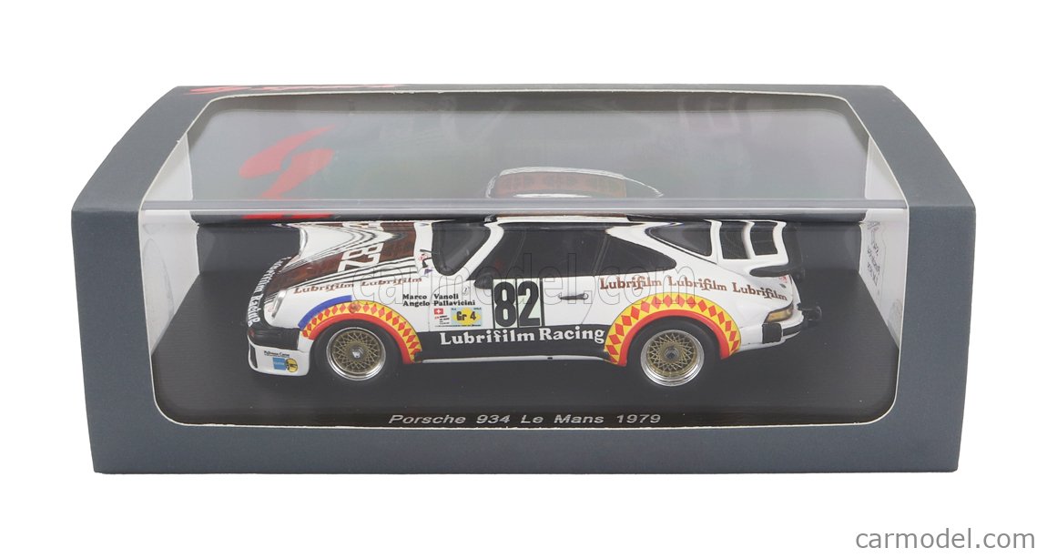 SPARK-MODEL S3431 Scale 1/43 | PORSCHE 934 3.0L TURBO TEAM LUBRIFILM ...