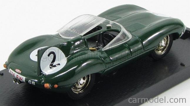 BRUMM R150-OLD Scale 1/43 | JAGUAR D-TYPE N 2 24h LE MANS 1956 PAUL ...