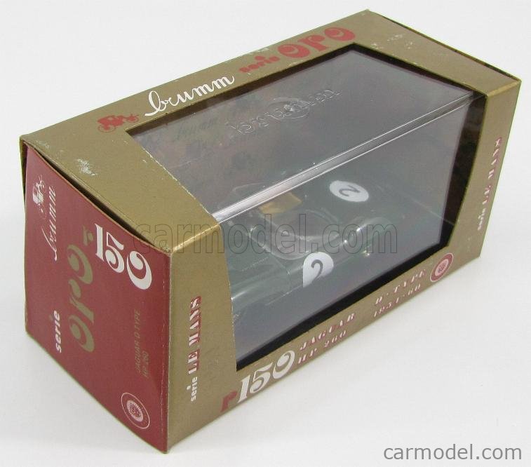BRUMM R150-OLD Scale 1/43 | JAGUAR D-TYPE N 2 24h LE MANS 1956 PAUL ...
