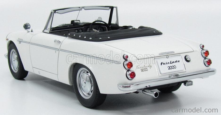 AUTOART 77433 Scala 1/18 | NISSAN DATSUN FAIRLADY 200 (SR311) 1967 WHITE