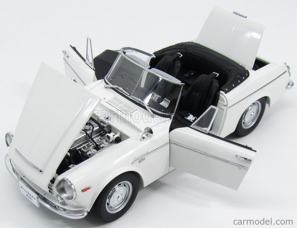 AUTOART 77433 Scala 1/18 | NISSAN DATSUN FAIRLADY 200 (SR311) 1967 WHITE