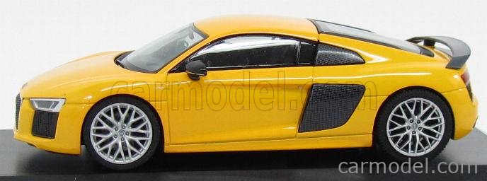 HERPA 70928 Масштаб 1/43 | AUDI R8 V10 PLUS COUPE 2015 YELLOW BLACK