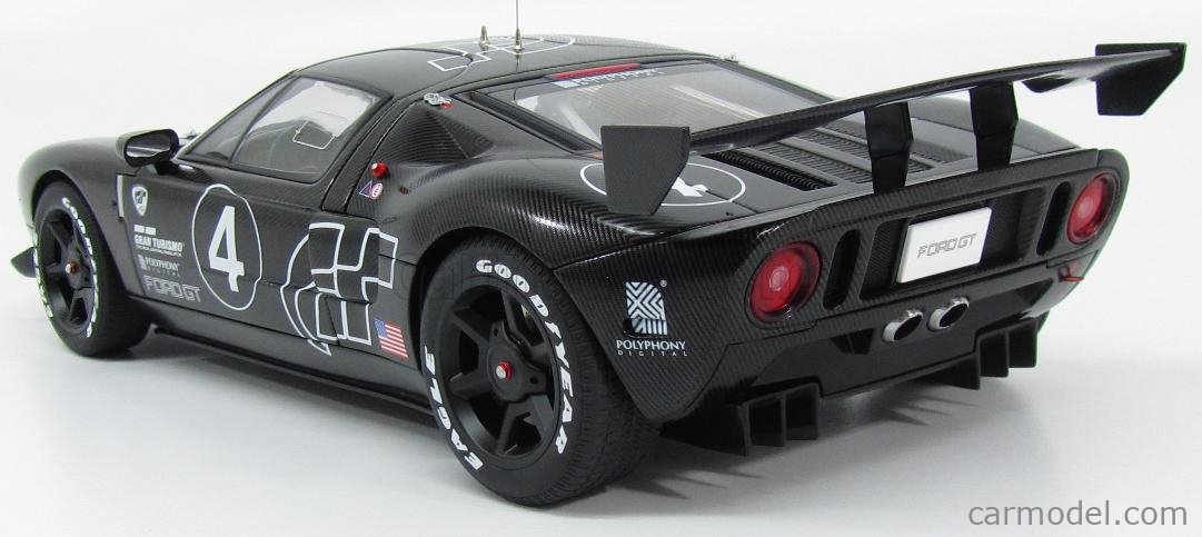 AUTOART 80514 Scale 1/18 | FORD USA GT40 LM SPEC II N 4 TEST CAR 2005 ...