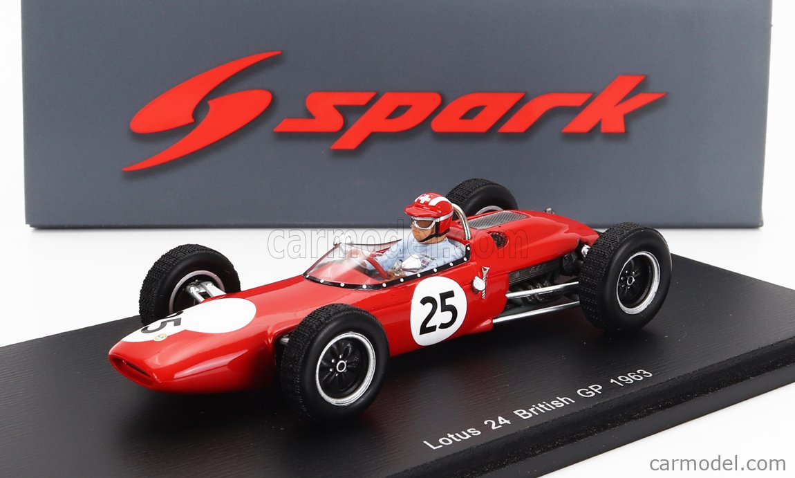 SPARK-MODEL S4271 Scale 1/43 | LOTUS F1 24 N 25 BRITISH GP 1963 JO ...