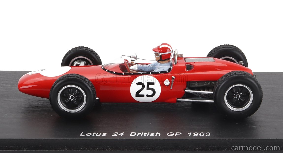 SPARK-MODEL S4271 Scale 1/43 | LOTUS F1 24 N 25 BRITISH GP 1963 JO ...