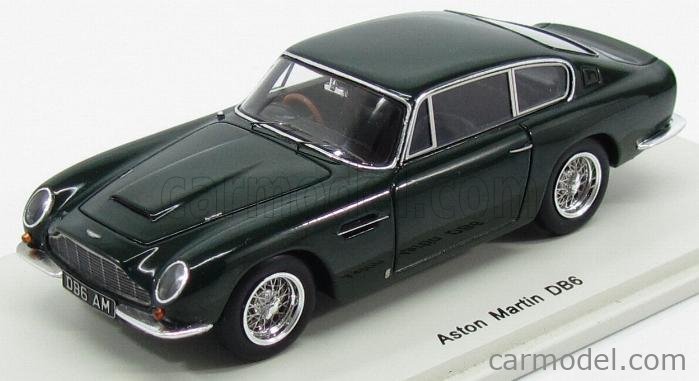 SPARK-MODEL S2172 Scale 1/43 | ASTON MARTIN DB6 COUPE 1965 GREEN