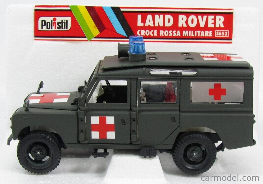 POLITOYS POLISTIL S653 Scala 1/25 | LAND ROVER C.R. CROCE ROSS ...
