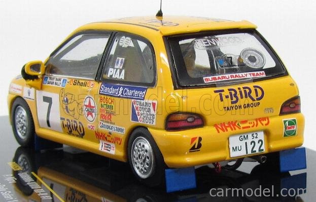 IXO-MODELS RAM526 Escala 1/43 | SUBARU VIVIO RX-R N 7 WINNER RALLY ...
