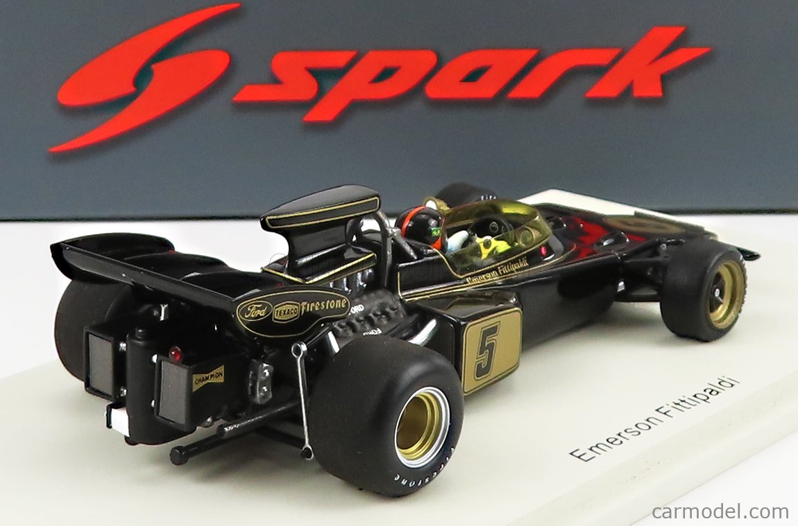 SPARK-MODEL S4282 Scale 1/43 | LOTUS F1 72D N 5 WINNER SPAIN GP 1972 ...