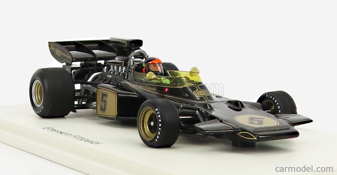 SPARK-MODEL S4282 Scale 1/43 | LOTUS F1 72D N 5 WINNER SPAIN GP 1972 ...