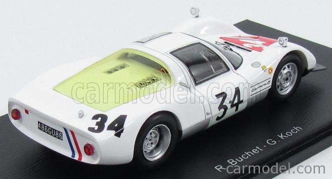 SPARK-MODEL S4490 Scale 1/43 | PORSCHE 906 N 34 24h LE MANS 1966 R ...