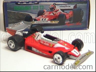 NIKKO 1200 Escala 1/28 | FERRARI F1 312 T2 N 1 LAUDA RED WHITE