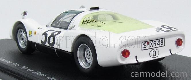 SPARK-MODEL S4491 Scale 1/43 | PORSCHE 906 N 58 24h LE MANS 1966 G ...