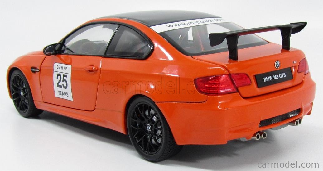 KYOSHO 08739PM Scale 1/18 | BMW 3-SERIES M3 GTS E92 2012 - 25 YEARS ORANGE